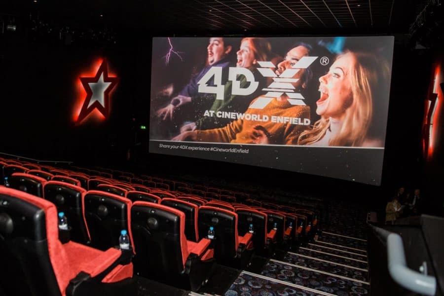 4DX FILMS AT CINEWORLD - Festival Leisure Park | Essex