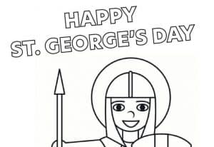ST GEORGES DAY COLOURING IN SHEET - Festival Leisure Park | Essex